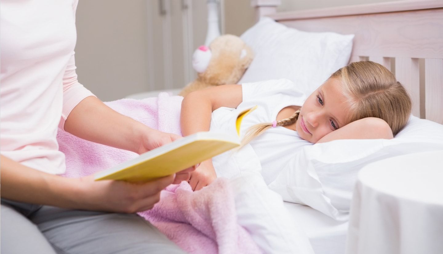 Bedtime routine for kids depending on their age